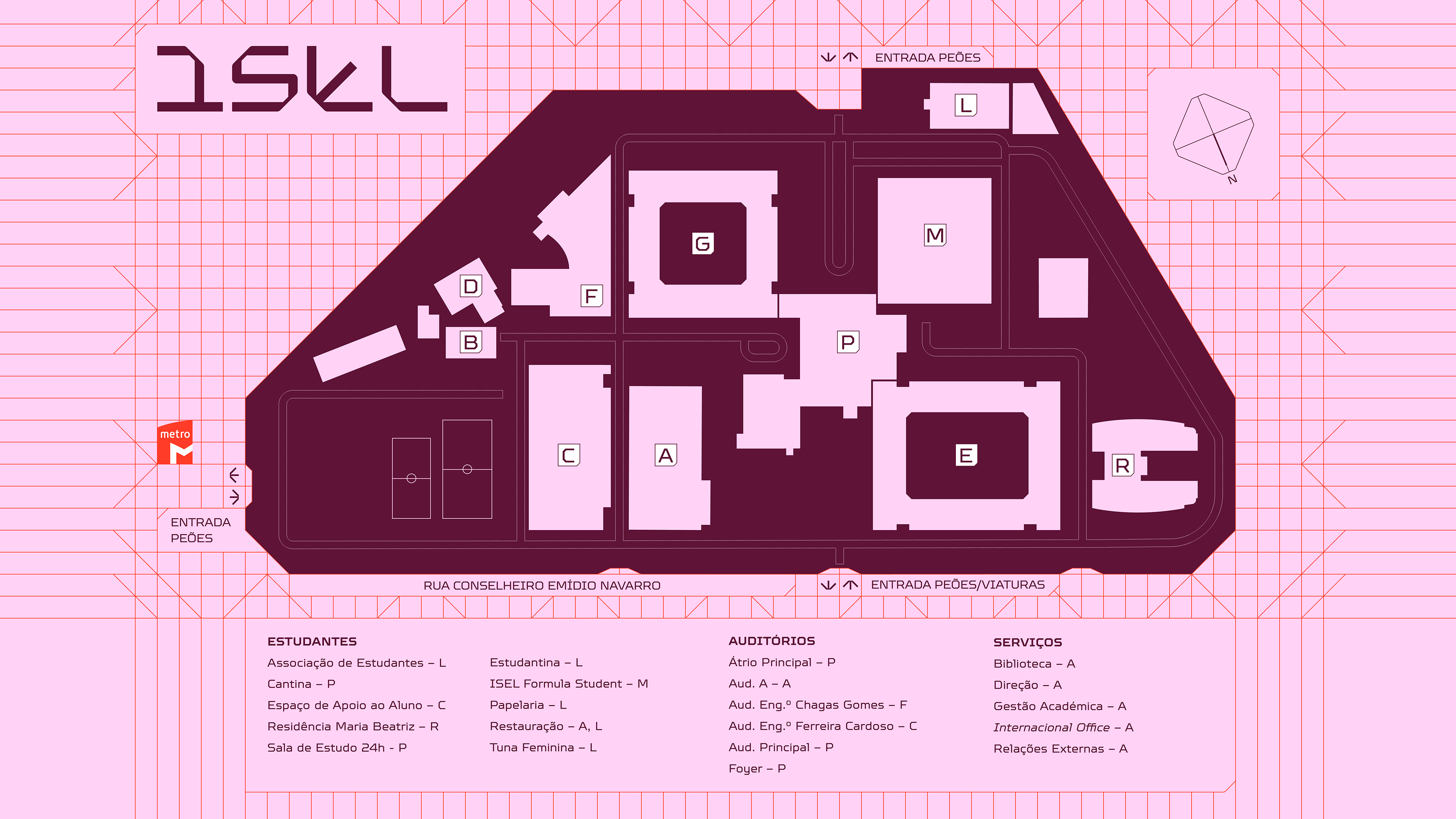 Onde estamos | Instituto Superior de Engenharia de Lisboa